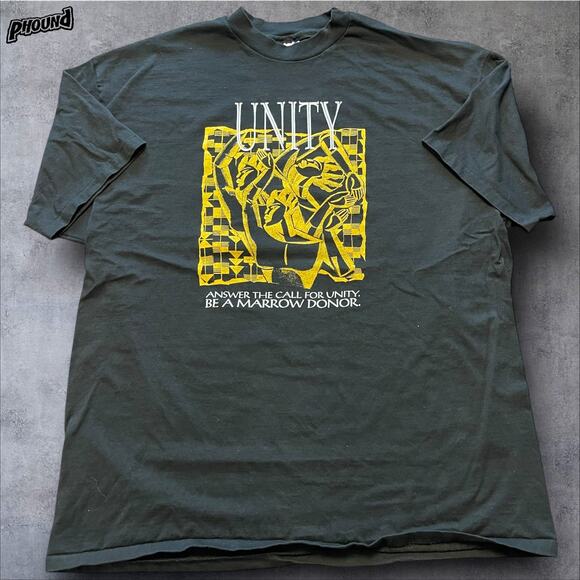 Hanes | Shirts | Vtg Unity African American Tshirt Xxl 9s Y2k Marrow ...